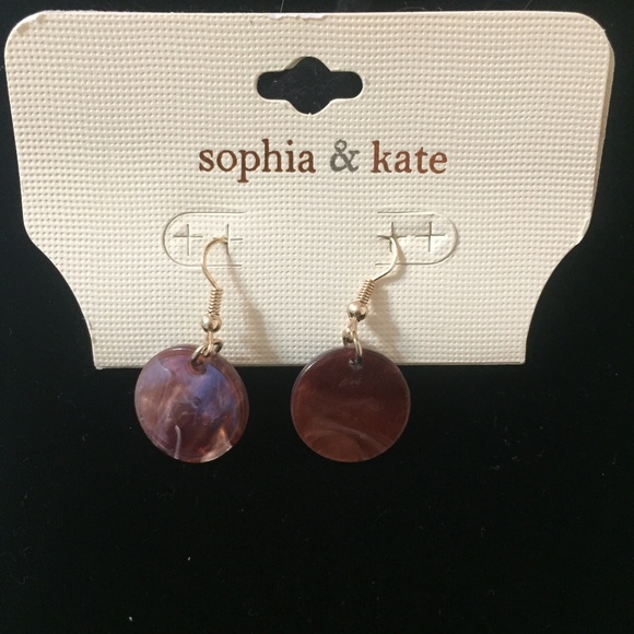 Sophia & Kate | Jewelry | Sophia Kate Dijon Acrylic Earrings | Poshmark